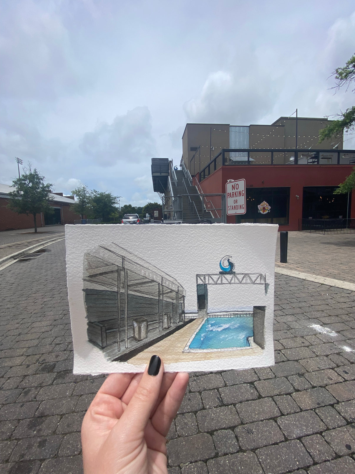 Tallahassee Bars- Recess Print – artxnikki